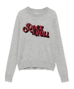 Zadig&Voltaire Rock N Roll" Crew Neck Sweater