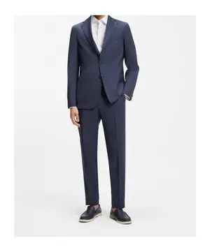 Hugo Boss Single-breasted Tailored Blazer - Light Blue