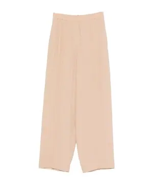 Fabiana Filippi Wide-leg Crepe Pants - Nude