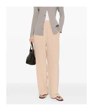 Fabiana Filippi Wide-leg Crepe Pants - Nude
