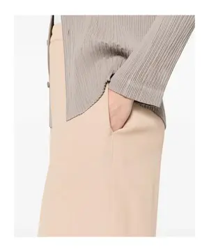 Fabiana Filippi Wide-leg Crepe Pants - Nude