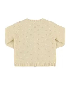 Bonpoint Wool Alpaca Knit Cardigan