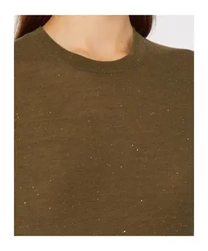Max Mara Short-sleeved Knit Pullover