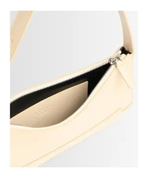 Marni Dot Leather Shoulder Bag - Nude