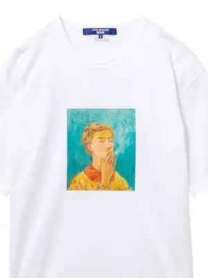 Junya Watanabe Jansson Printed Crewneck T-shirt
