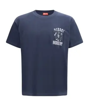 DIESEL® Oversized Logo Print T-shirt