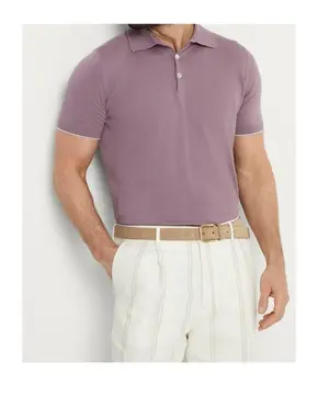 Brunello Cucinelli Cotton Polo Jumper
