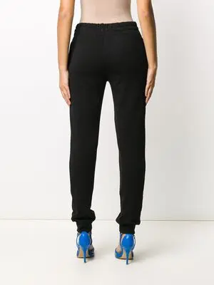 Moschino Printed Joggers - Black