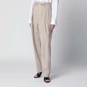 Bottega Veneta High-waisted Belted Trousers