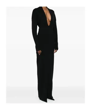 ENTIRE STUDIOS V-neck Maxi Dress
