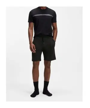 Hugo Boss Drawstring Fastening Panelled Shorts