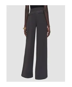 JOSEPH Nour Twill Satin Trousers - Cocoa