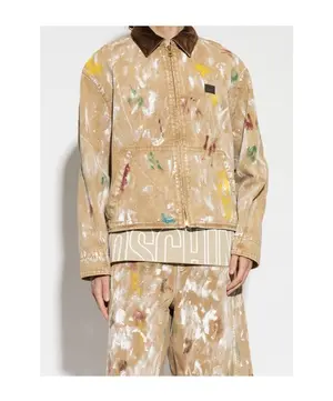Moschino Long-sleeved Denim Jacket