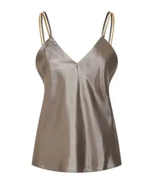Max Mara Sleeveless V-neck Top