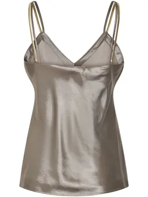 Max Mara Sleeveless V-neck Top