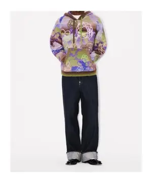 Kenzo X Futura 2000 Mixed Wool Knitted Hoodie - Multicolor