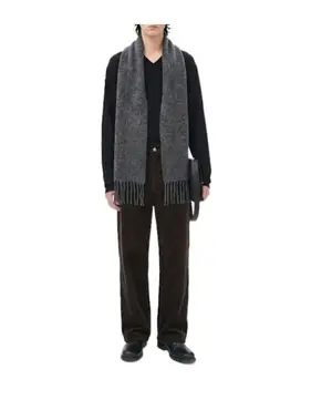 Our Legacy Alpaca Blend Scarf - Black