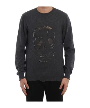 Alexander McQueen Skull Punk Piercing Sweater