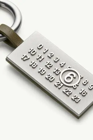 MAISON MARGIELA Numeric Logo Keyring