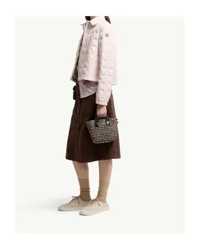 Moncler Crochet Micro Tote Bag - Black