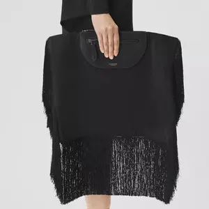 Burberry Olympia Fringed Clutch Bag