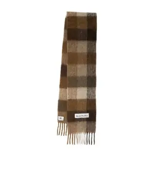 Acne Studios Alpaca Blend Scarf - Brown