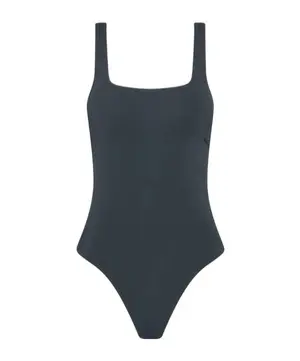 ST. AGNI Sleeveless One-piece Swimsuit - Graphite