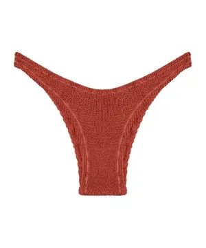 REINA OLGA Ginny Ruched Bikini Bottoms