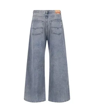 DIESEL® High-rise Wide-leg Jeans