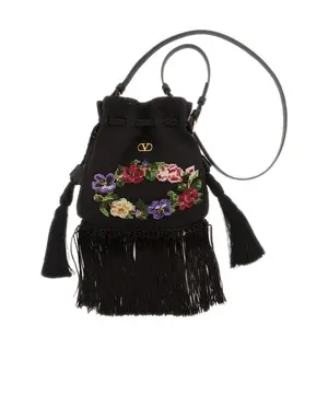 Valentino Garavani Embellished Shoulder Bag