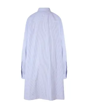 MAISON MARGIELA Striped Button-up Oversized Shirt