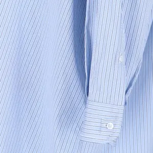 MAISON MARGIELA Striped Button-up Oversized Shirt