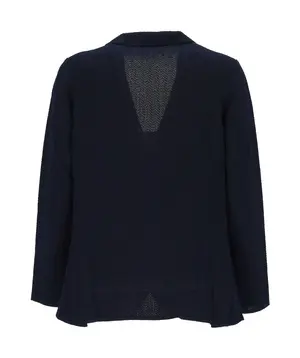 LARDINI Textured Single-breasted Blazer - Black