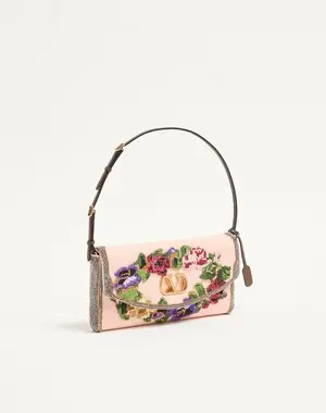 Valentino Garavani Small Shoulder Bag - Nude