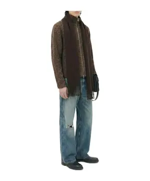 Our Legacy Alpaca Blend Scarf - Black