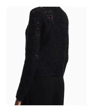 Emporio Armani Openwork Floral Jacket