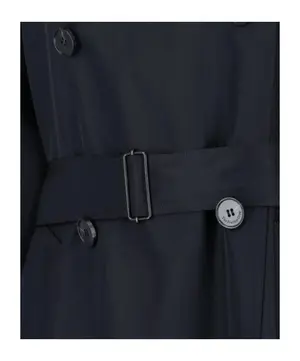 THE FRANKIE SHOP Veyron Fluid Twill Trench Jacket