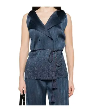 Giorgio Armani V Neck Vests For Women