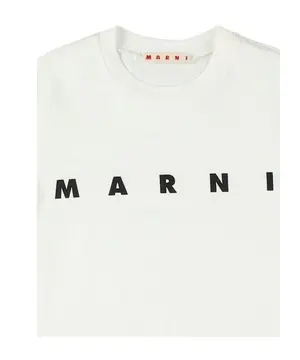 Marni Printed Cotton Jersey T-shirt - Blue