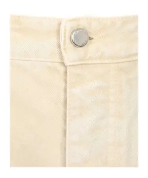 ICON DENIM LOS ANGELES Button Shorts - Nude