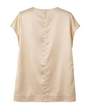 Simone Rocha Floral Print Round Neck Top
