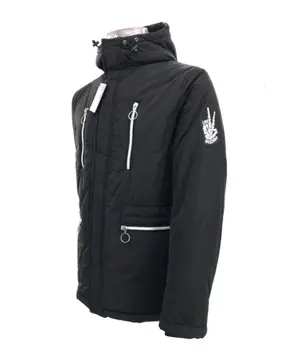 Moschino Hooded Cotton Suit With Long Sleeves