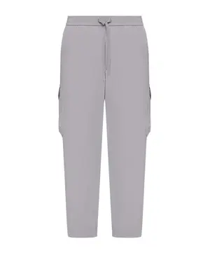 Hugo Boss Drawstring Tapered-fit Pants With Multiple Pockets And Elasticated Cuffs