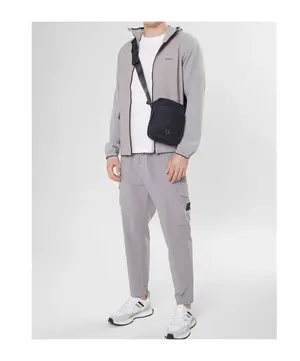 Hugo Boss Drawstring Tapered-fit Pants With Multiple Pockets And Elasticated Cuffs