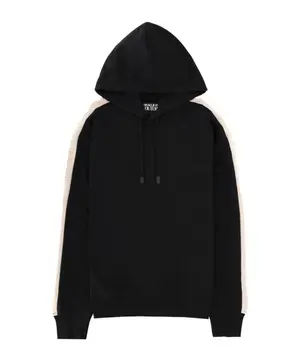 Versace Logo Tape Hoodie