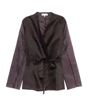 Antonelli Firenze Belted Long Sleeve Jacket - No