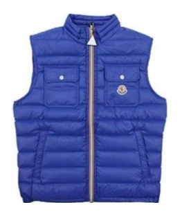 Moncler Patterned Sleeveless Down Jacket