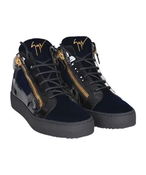 GIUSEPPE ZANOTTI Kriss High Top Sneakers - Black