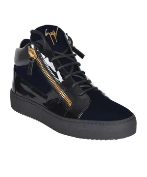 GIUSEPPE ZANOTTI Kriss High Top Sneakers - Black