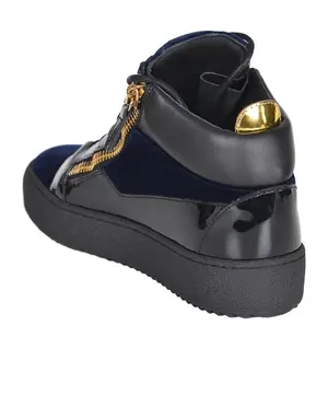 GIUSEPPE ZANOTTI Kriss High Top Sneakers - Black